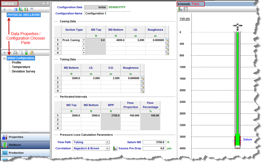 Wellbore Editor