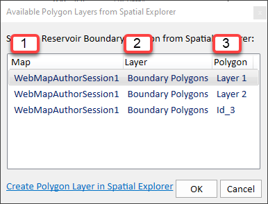 Editable polygon layers in Spatial Explorer