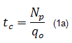Material balance time theory