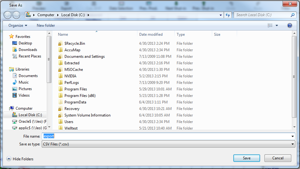 Exporting